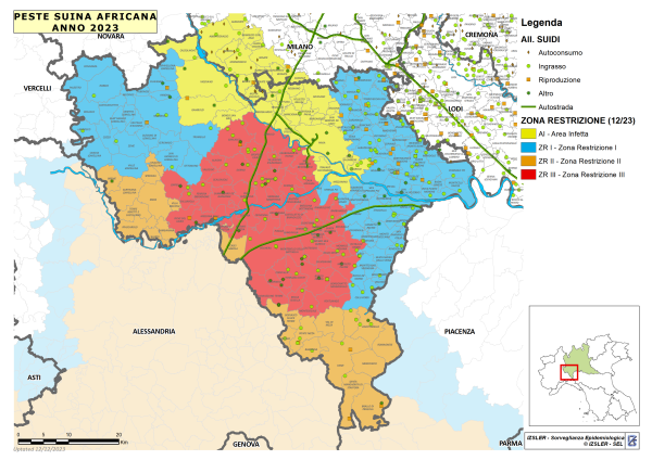 PSA - REGOLAMENTO EUROPEO 19 /12/2023 - INDIVIDUAZIONE ZONE DI RESTRIZIONE PAVIA ...
